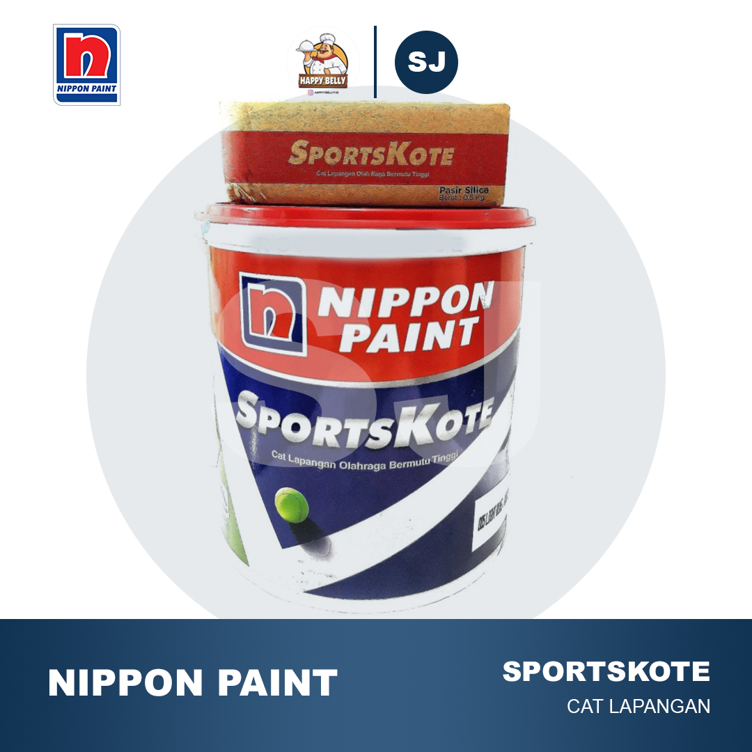 SPORTSKOTE -22,5KG- CAT LAPANGAN (CAT LANTAI) NIPPON PAINT | Lazada ...