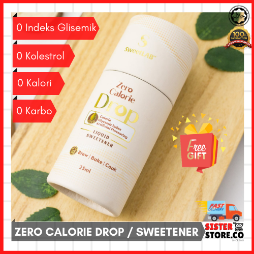 𝙎𝙬𝙚𝙚𝙩𝙇𝘼𝘽 Zero Calorie Drop Healthy Sugar Replacement (Pengganti Gula ...