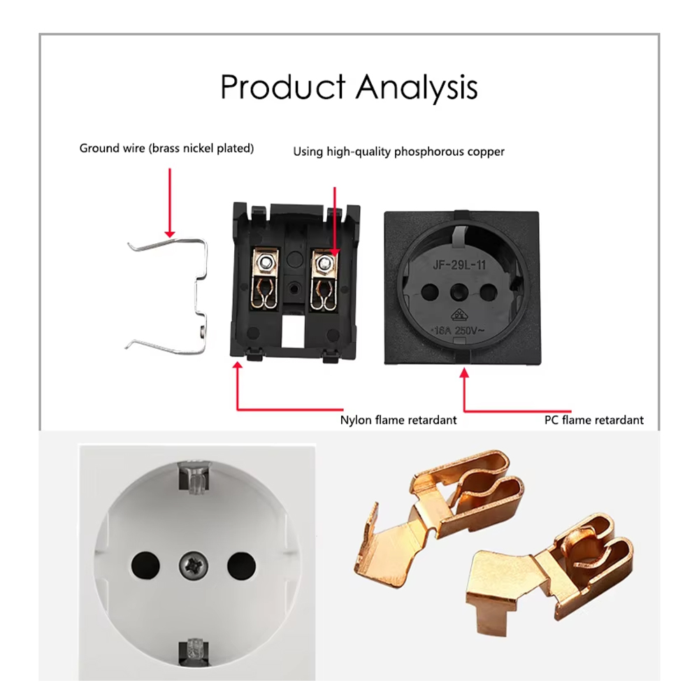 DIY Combination Socket UK FR EU Pop-up Hidden Table Socket With ...