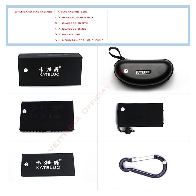 KATELUO อลูมิเนียม Day Night Vision Dual ใช้บุรุษแว่นตากันแดด HD Polarized UV400 แว่นตากันแดดชาย ...