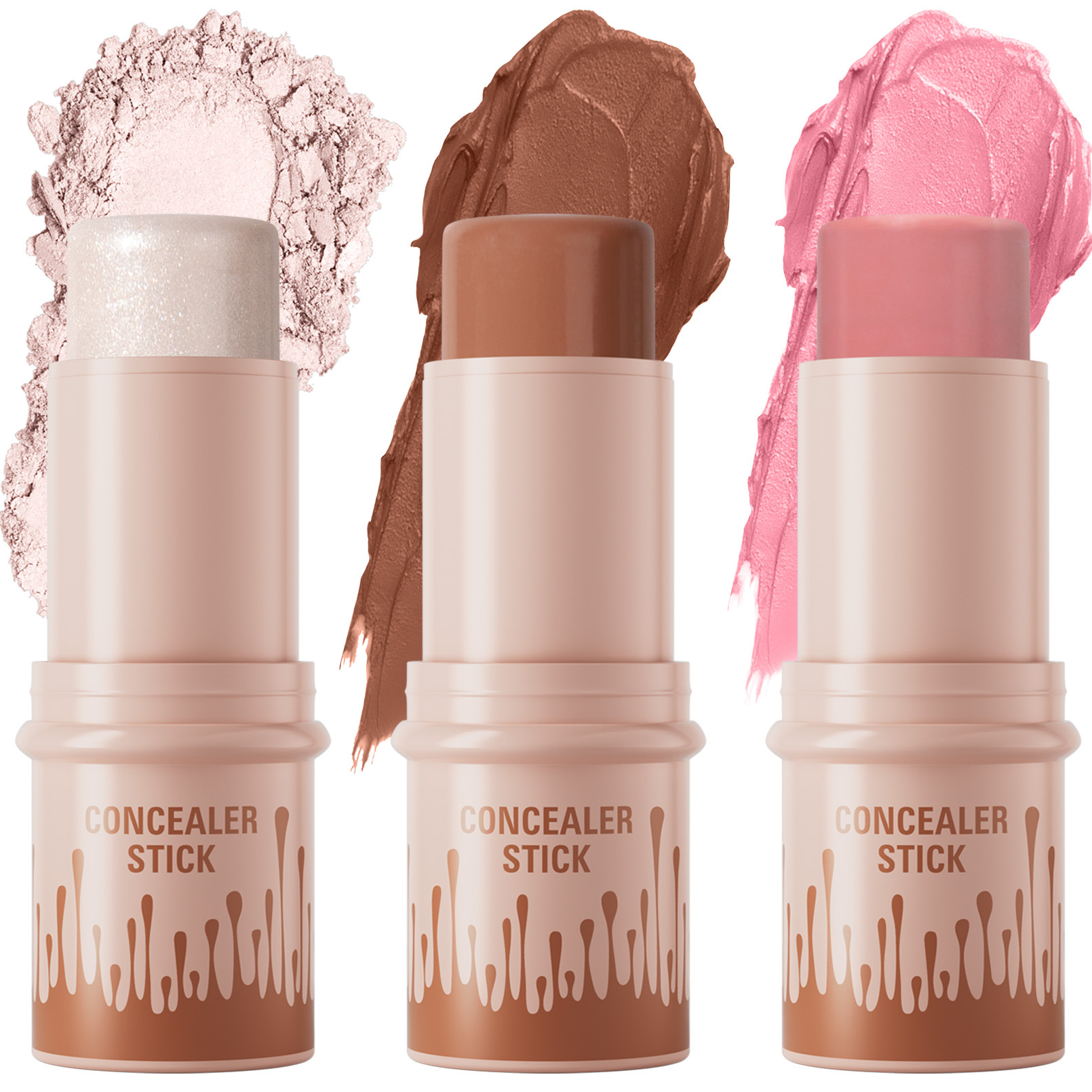 Makeup Face Brown Bronzer Contour Stick Contouring Bronzer Stick ...