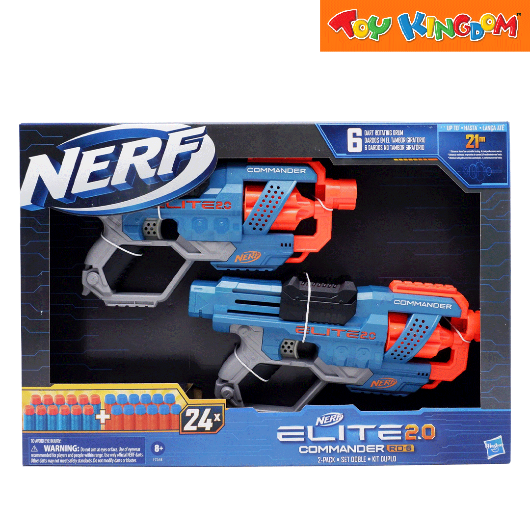 Nerf RD-6 Commander Elite 2.0 2 Pack Blaster | Lazada PH