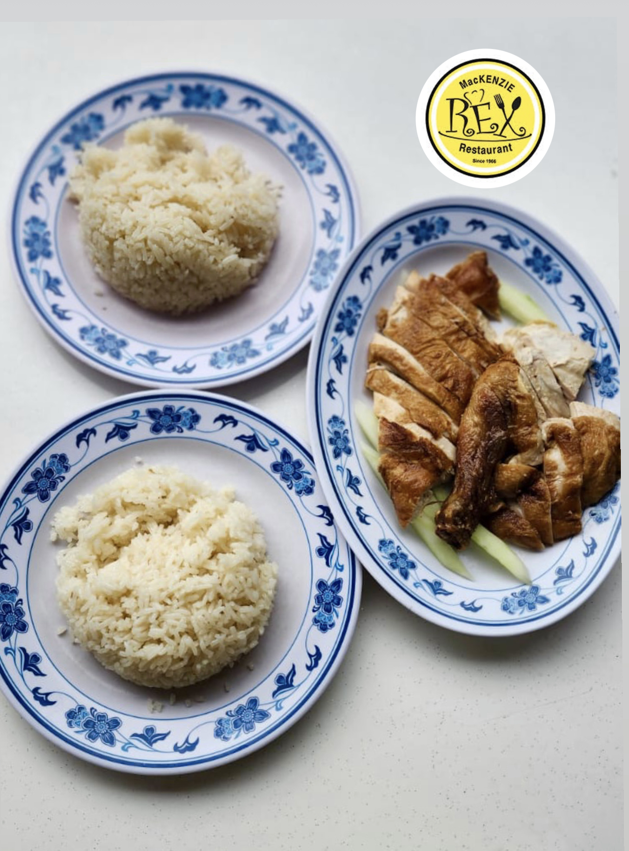 [Mackenzie Rex Prinsep] Chicken Rice Set for 2 pax [Redeem in-store ...