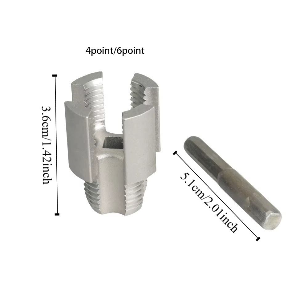 Portable Multifunctional Screw Extractor Kit Easy Removal Powerful Claw ...
