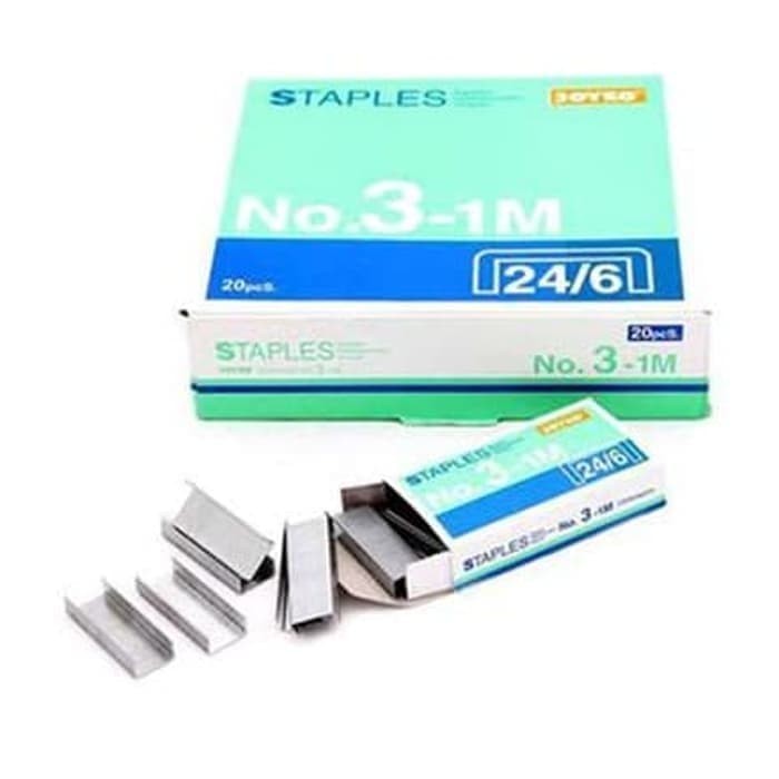 Isi Staples Besar Hekter JOYKO Kenko Max Isi Stapler No.3-1M 24/6 ...
