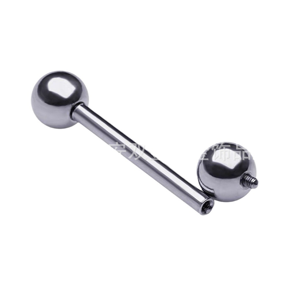 G23 Titanium Alloy Internal Thread Tongue Pin Earring Pin Eyebrow Pin ...