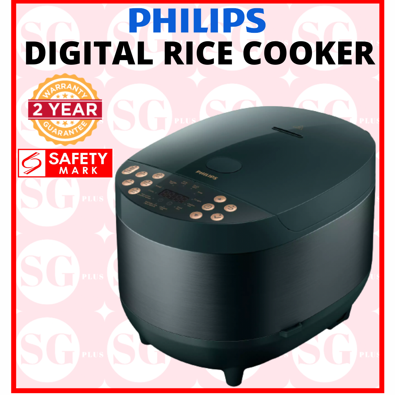 Philips HD4518 Digital Rice Cooker | Lazada Singapore