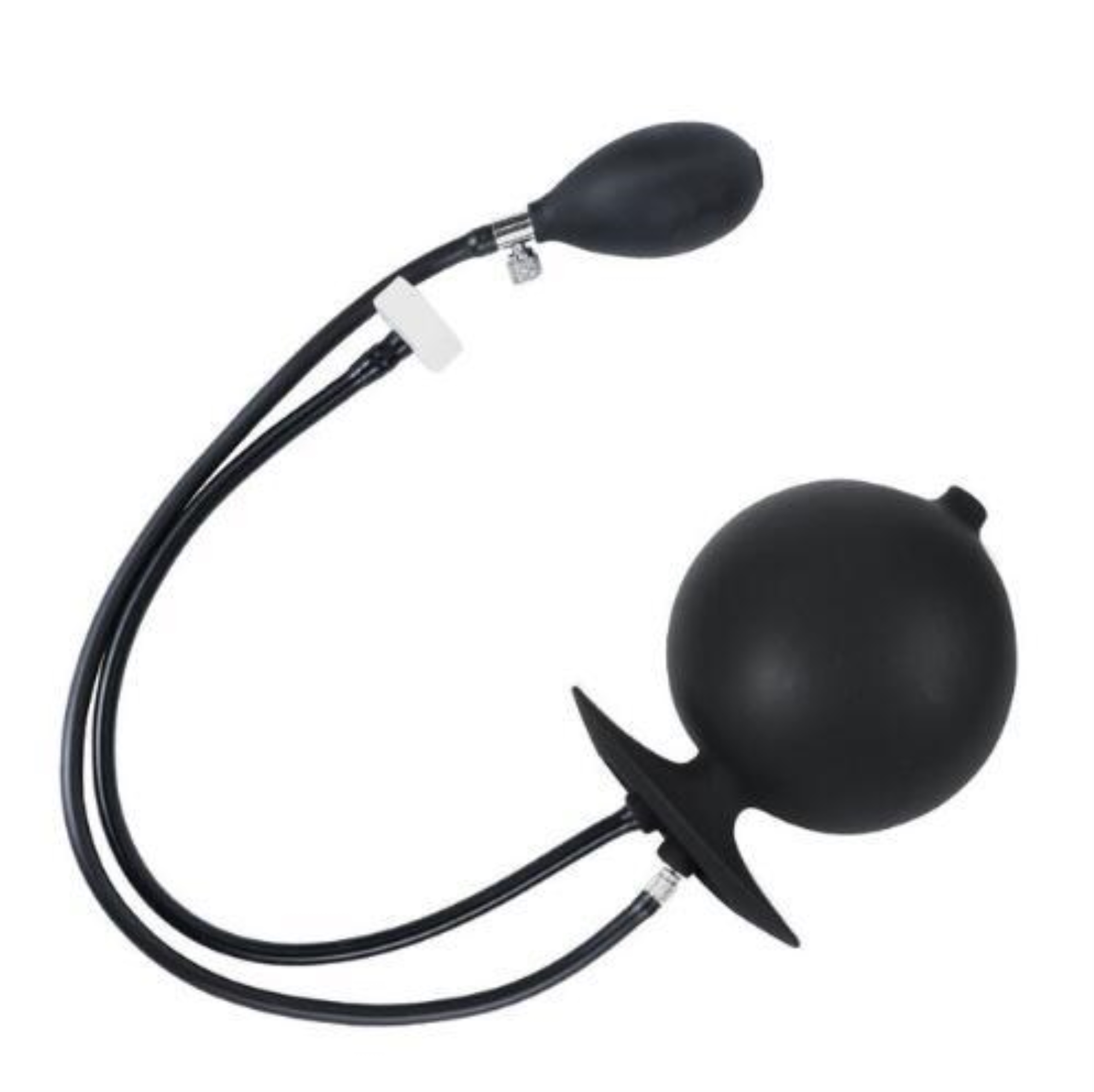 【cw】 Spray Inflatable Anal Plug Enema Sex Couple Vagina Anus Expander Dilator Douche Cleaner