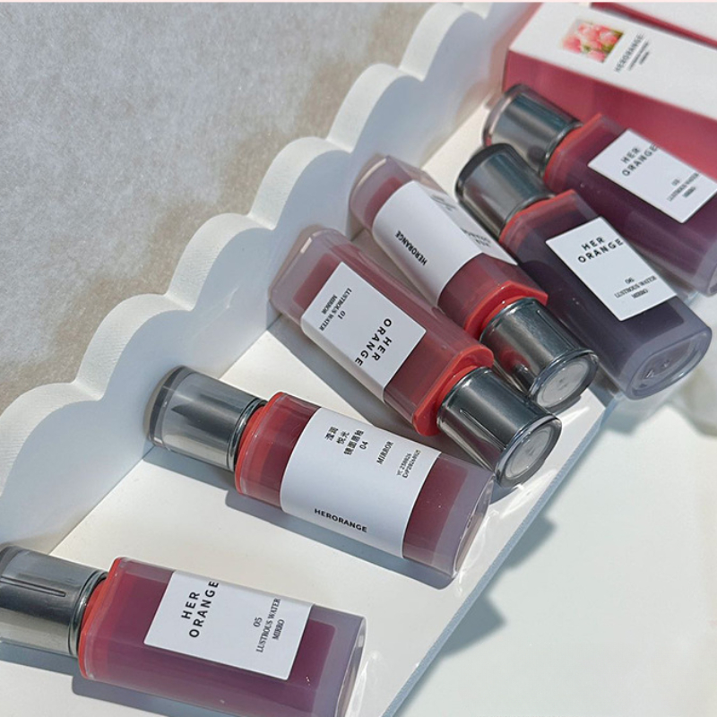 New Jelly Mirror Lip Glaze Transparent Water Glossy Lipgloss Mocha ...