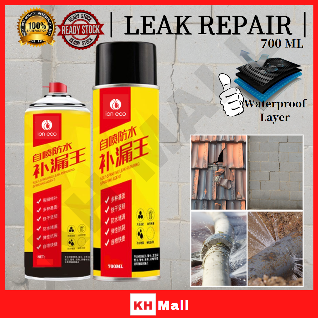 Leak Seal Repair Waterproof Spray 700ML Anti Leakage Spray Leak Stop ...