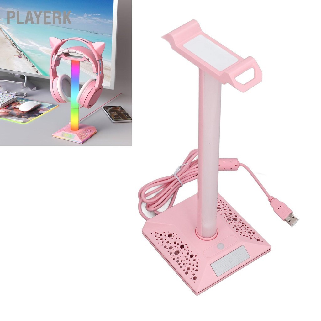 （EE headset） Playerk RGB Gaming Headset Professional Cool USB Port ...