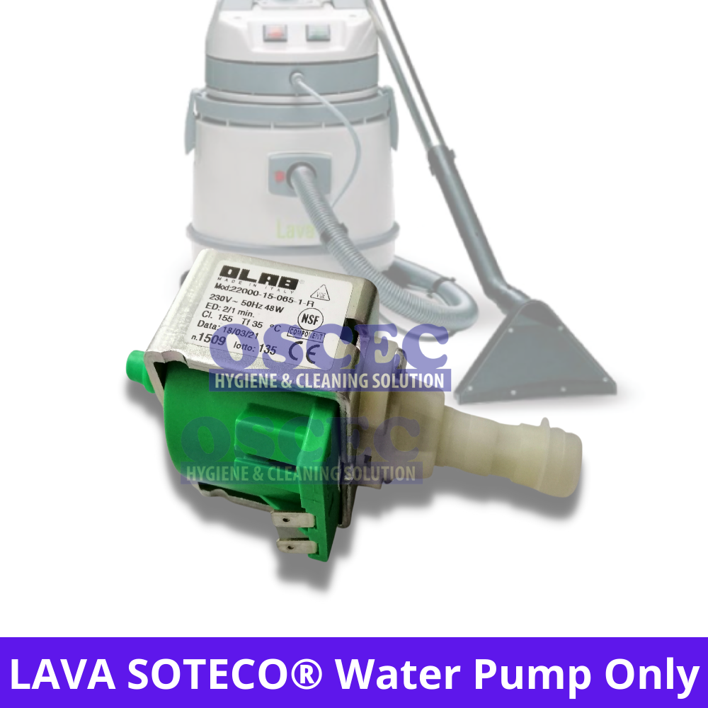LAVA SOTECO EXTRACTOR - Carpet Extractor Spare Part - Water Pump Only ...
