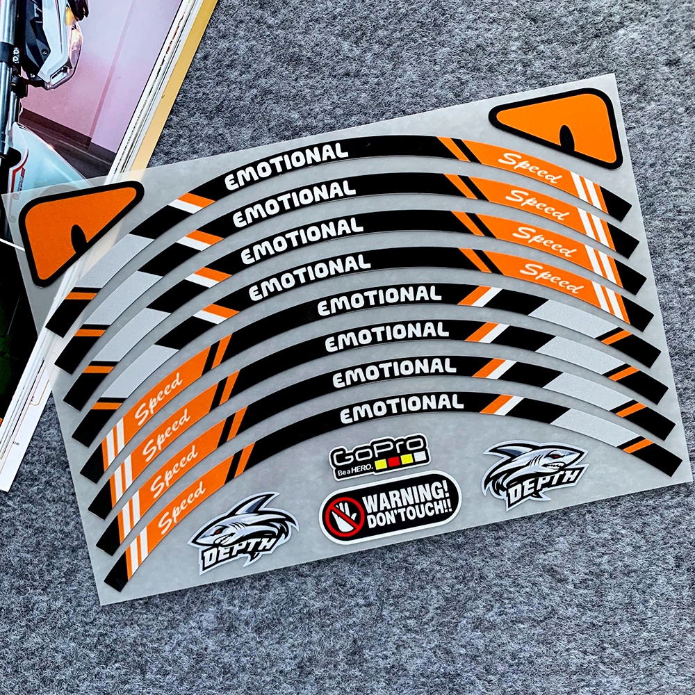 For Honda Zoomer X Logo Badge Super Cub Accessories Motorcycle Wheel ...