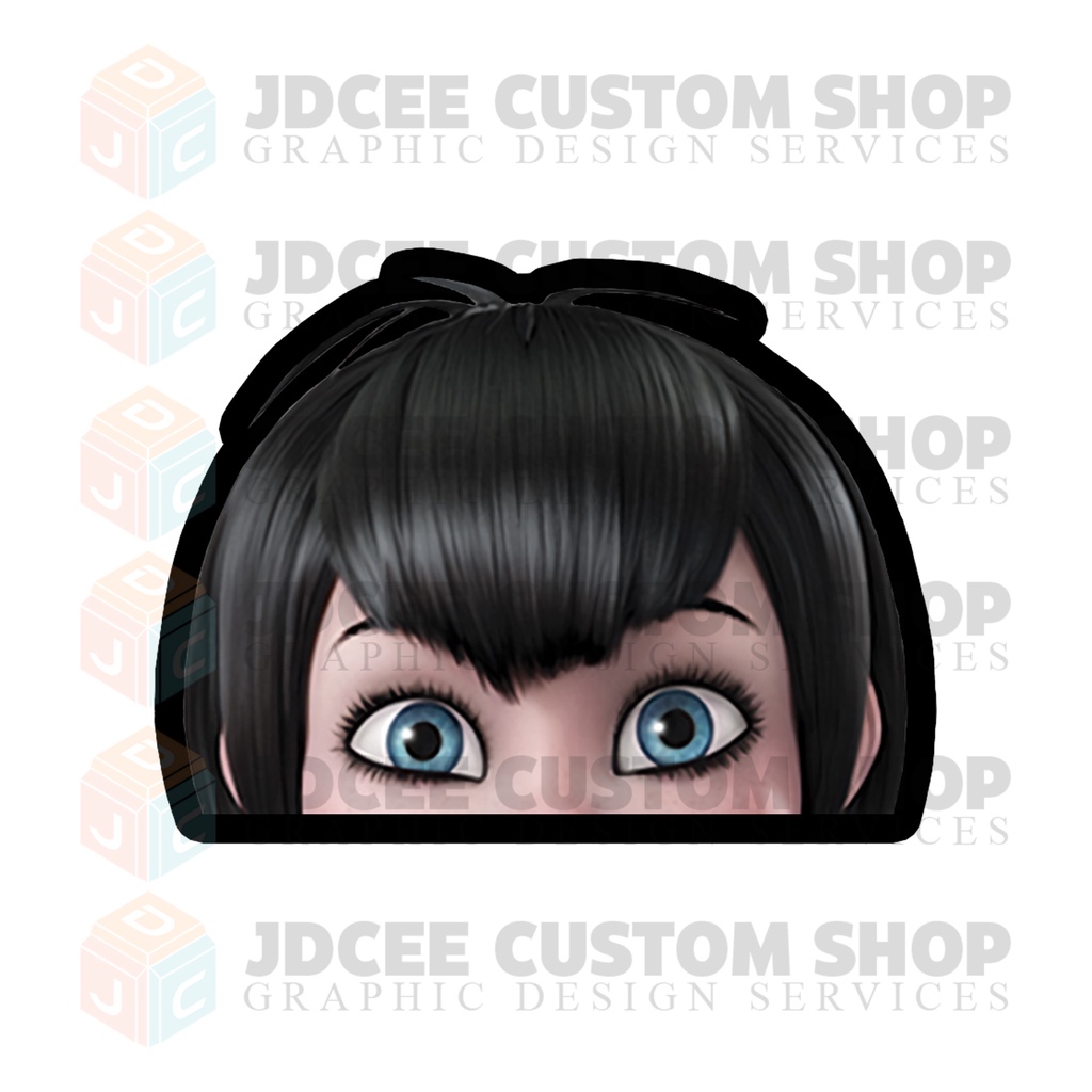 AQUA FLASK PEEKER STICKERS Hotel Transylvania Mavis | Johnny Character ...