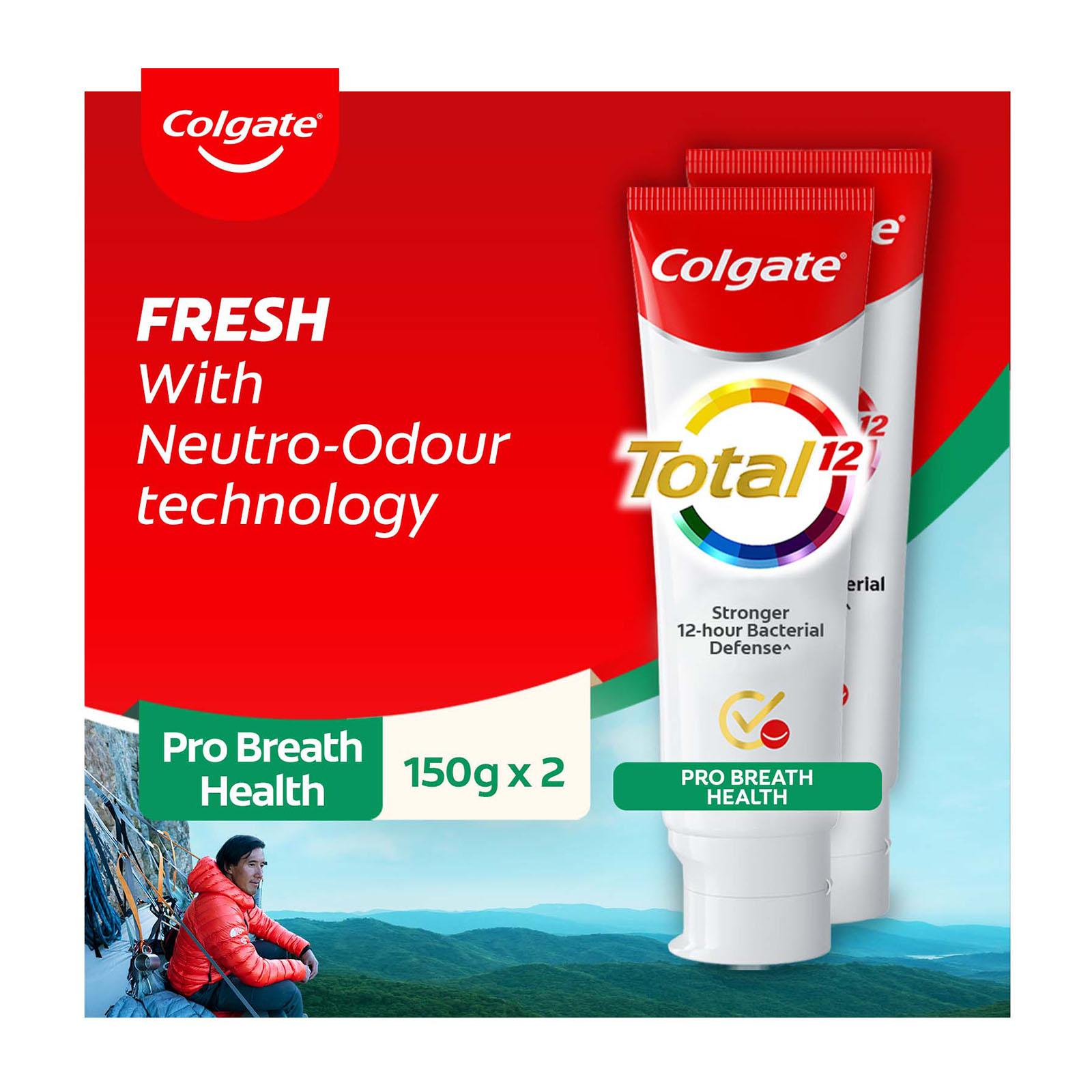 Colgate Total Professional Breath Health Toothpaste Valuepack 150g x 2 ...