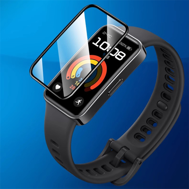 (2 Pieces) for Huawei Band 10 Tempered Glass Ultrathin Full Screen ...
