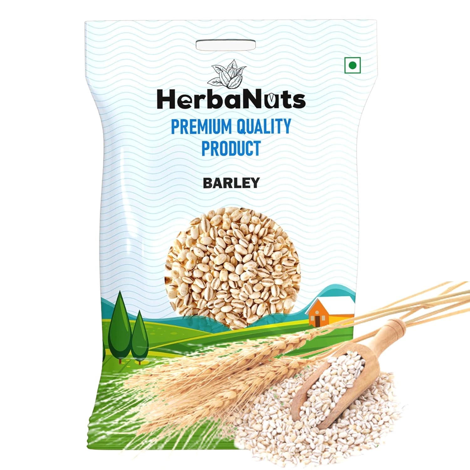 Herbanuts - Organic Barley Dalia/Jau ka Daliya/Jau Dalia - 0,5kg l ...