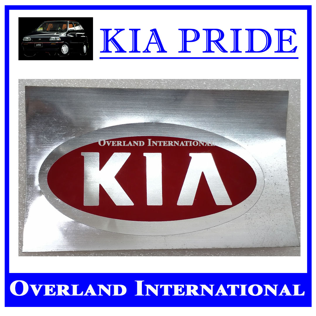 ORNAMENT - "KIA" STICKER For Kia Pride, CD-5, LX, KK322-51-775A | Lazada PH