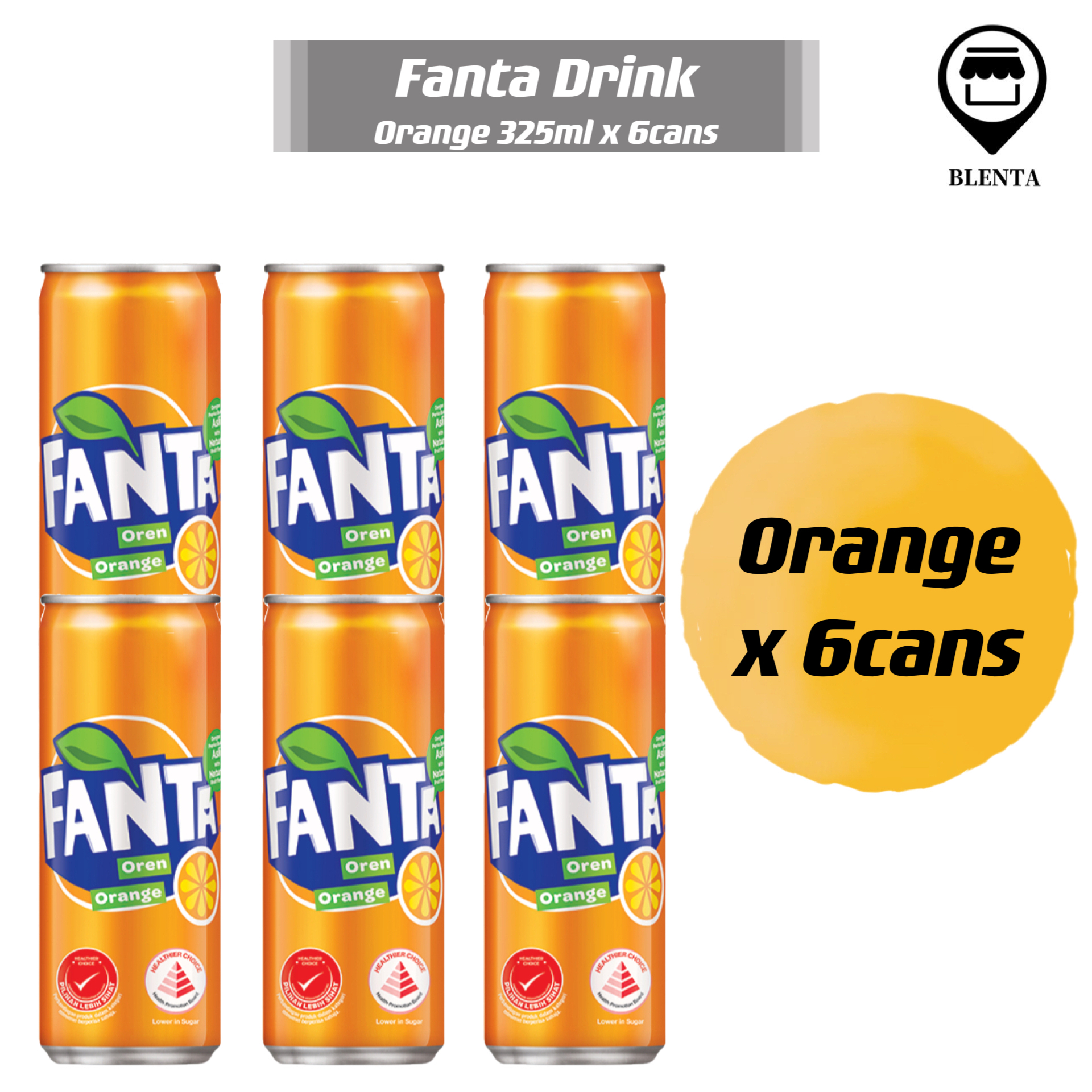 Fanta Carbonated Drink Cans Orange/Grape/Strawberry 320ml 🔥SG READY STOCK🔥F&N Yeos | Lazada ...