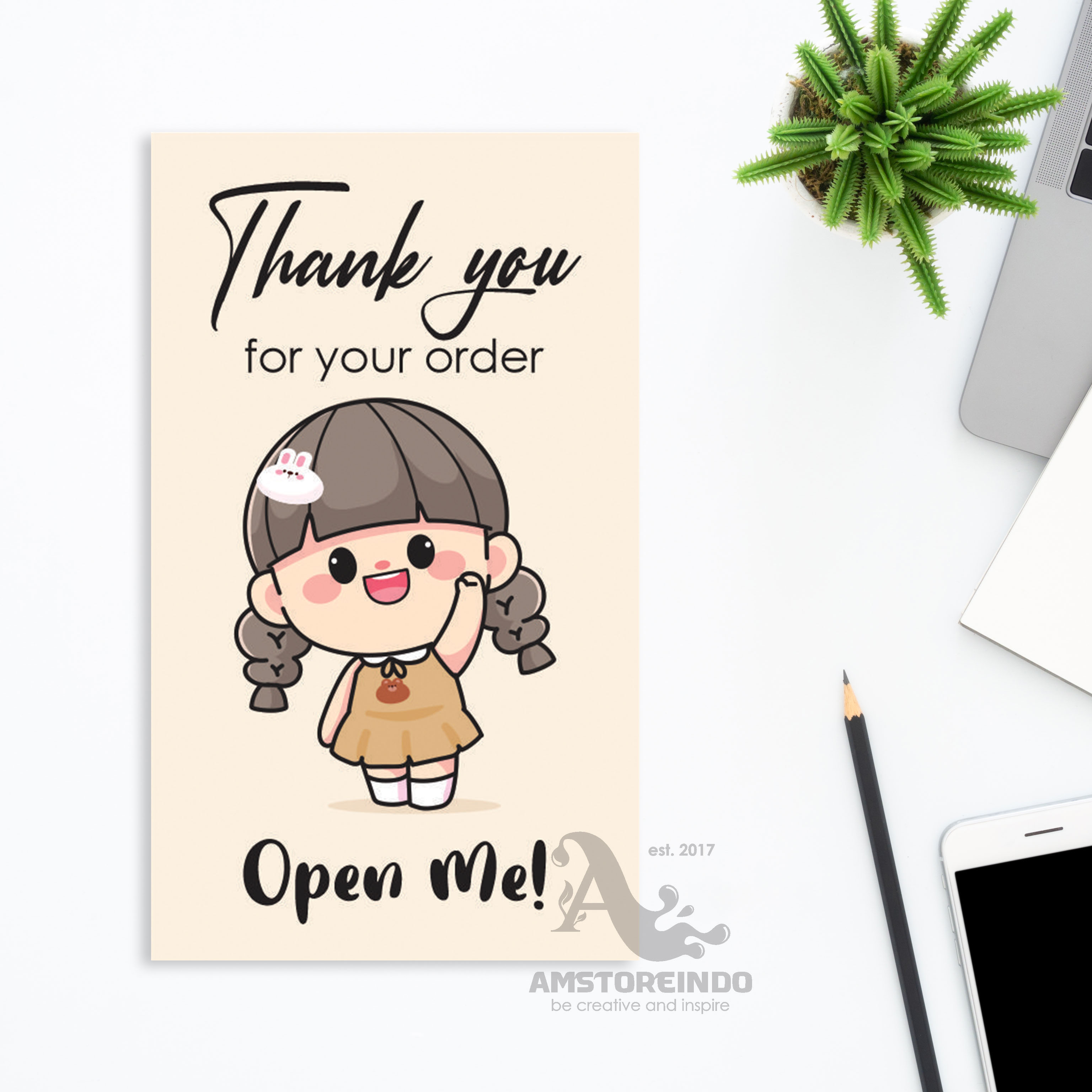 10 Stiker Open Me Label Thank You Sticker OM002 | Lazada Indonesia