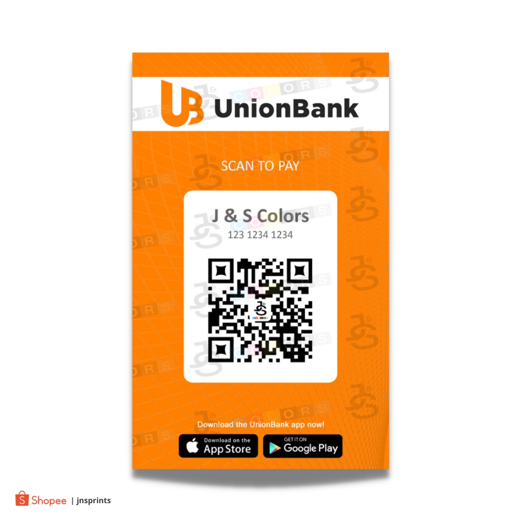 TabletopStandee Scan QR Board Maya, Gcash, BDO, Unionbank, BPI,pay ...