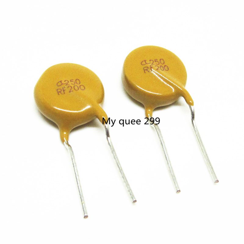 【UniversalGems】10PCS/lot Self fuse TRF250-200 0.2A 200MA RF200 PTCC ...