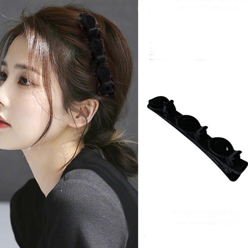 1pcs Women Fashion Korean Cute Flocked Hair Accessories Gifts Flocking ...