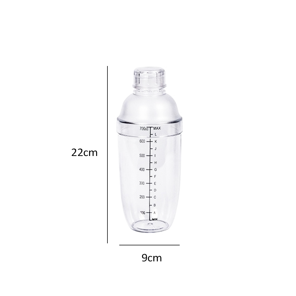 HOVELSHOP Botol Shaker Pengocok Minuman Cocktail Milk Shake Peralatan ...