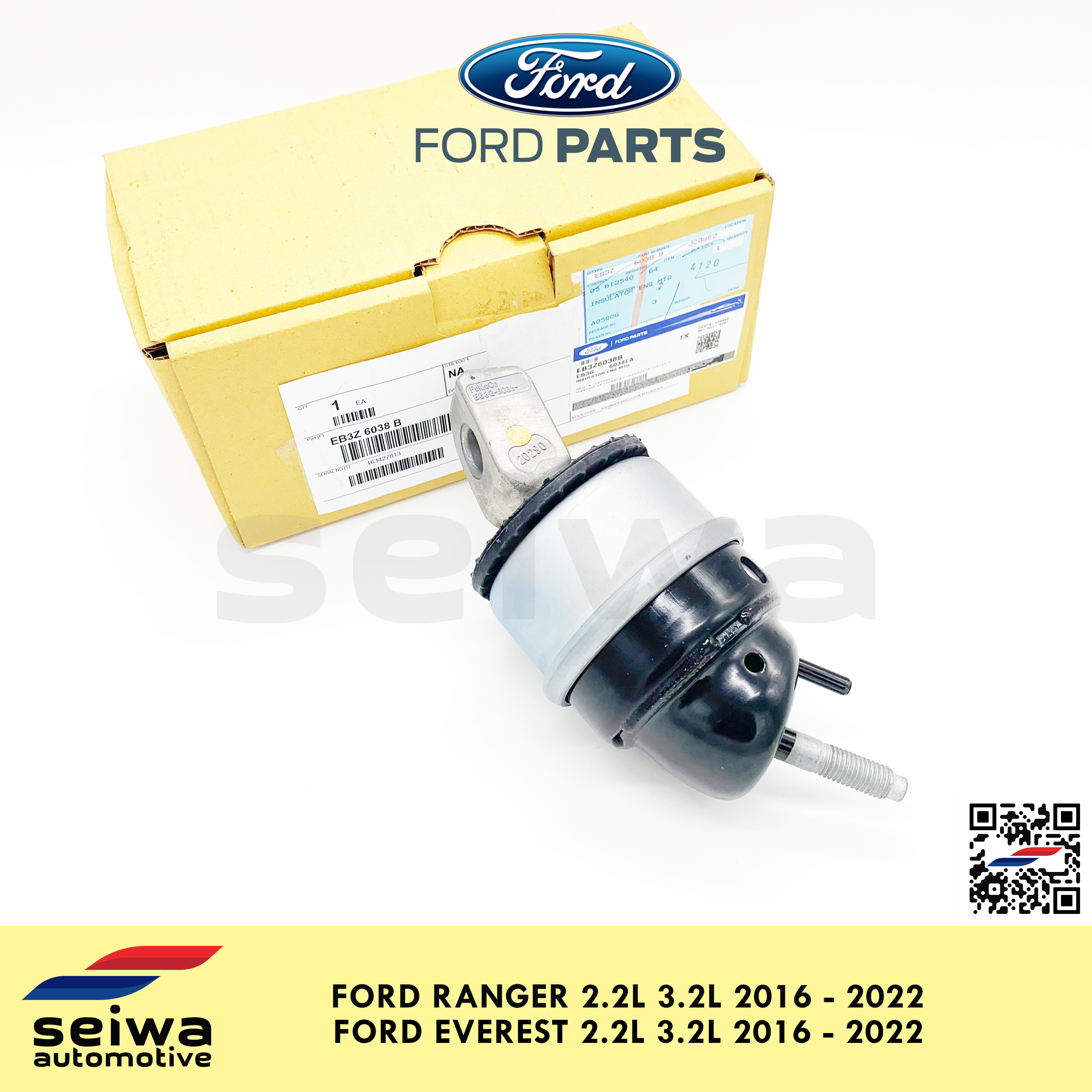 [2016 - 2022 2,2L 3.2L] Ford Everest Engine Support RH (Passenger ...