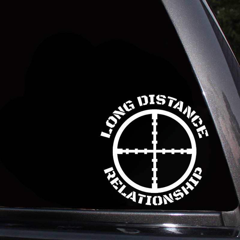 【32178cc8】LONG DISTANCE RELATIONSHIP Vinyl Decal Car Sticker Army Navy ...