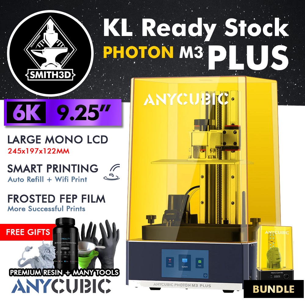 ANYCUBIC Photon M3 Plus Resin 3D Printer, 9.25" LCD 3D Resin Printer ...