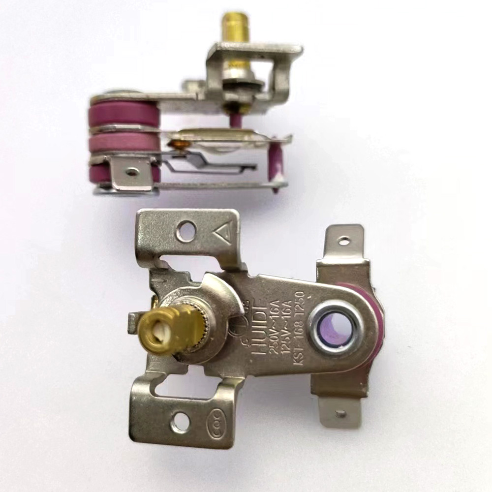 1pc Ac 250v 16a Adjustable Temperature Switch Electric Oven Thermostat ...
