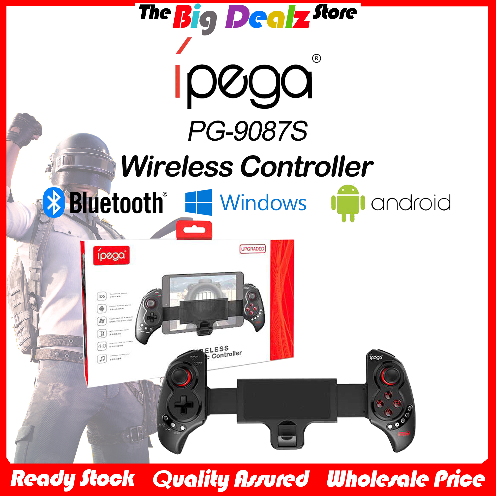 iPega PG-9023S Wireless Bluetooth Telescopic Controller Gamepad | Lazada