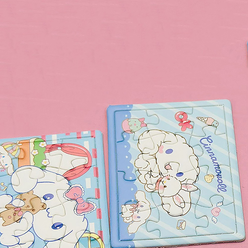 5PCS/box Cartoon Sanrio Fun Puzzle Learning Props Montessori Kid Toy 3D ...