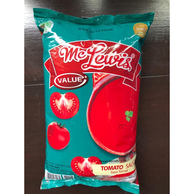 MC LEWIS Tomato Ketchup 1kg Saus Tomat | Lazada Indonesia