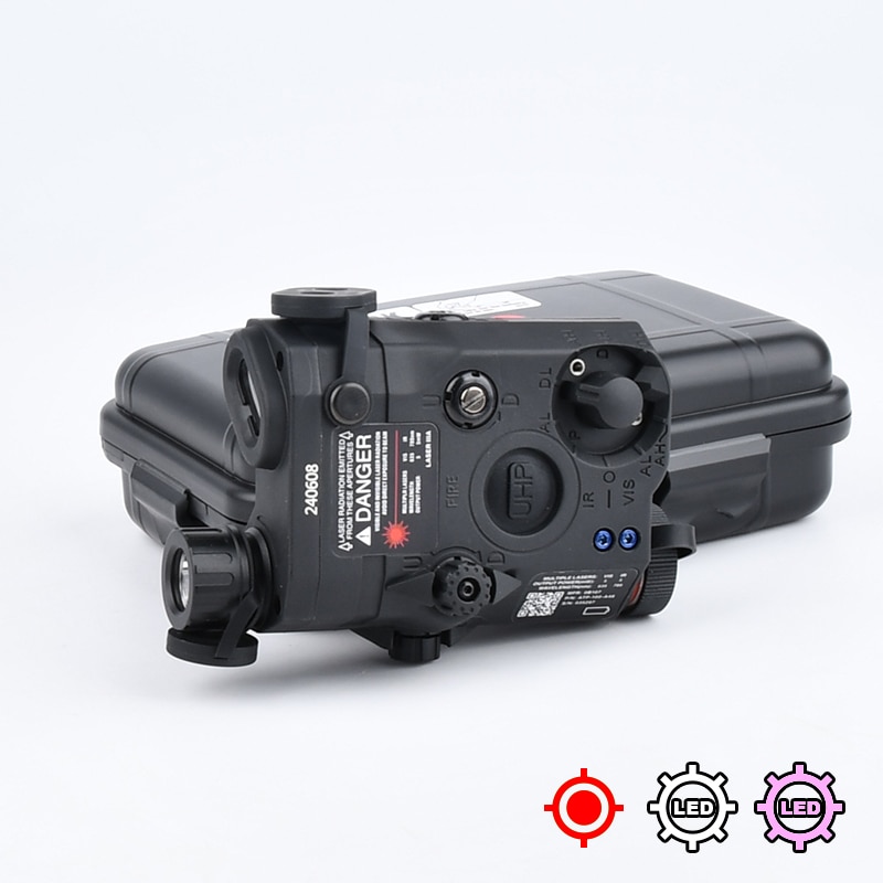 PEQ15 UHP Red Laser And IR Night Vision Light PEQ-15 Battery Box ...
