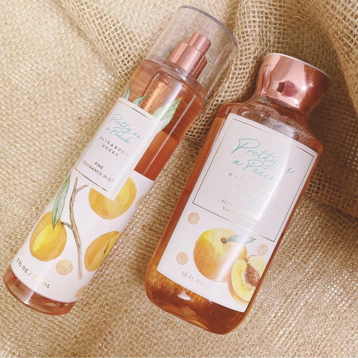 PRETTY AS A PEACH | Gel Tắm Lưu Hương Mịn Da Bath & Body Works Shower ...