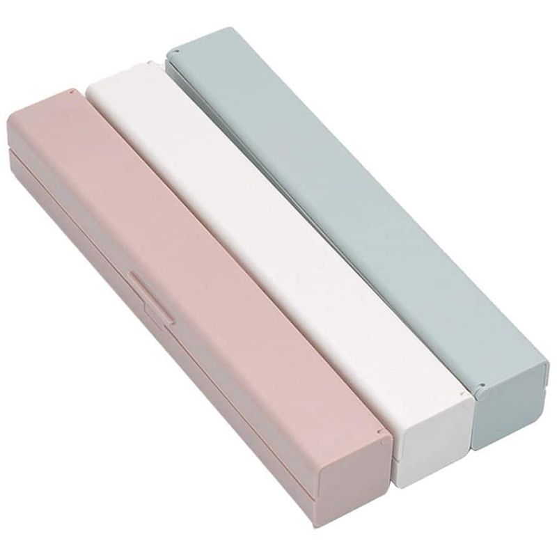 3 Pieces Plastic Wrap Dispenser , Food Wrap Cling Film Storage ...