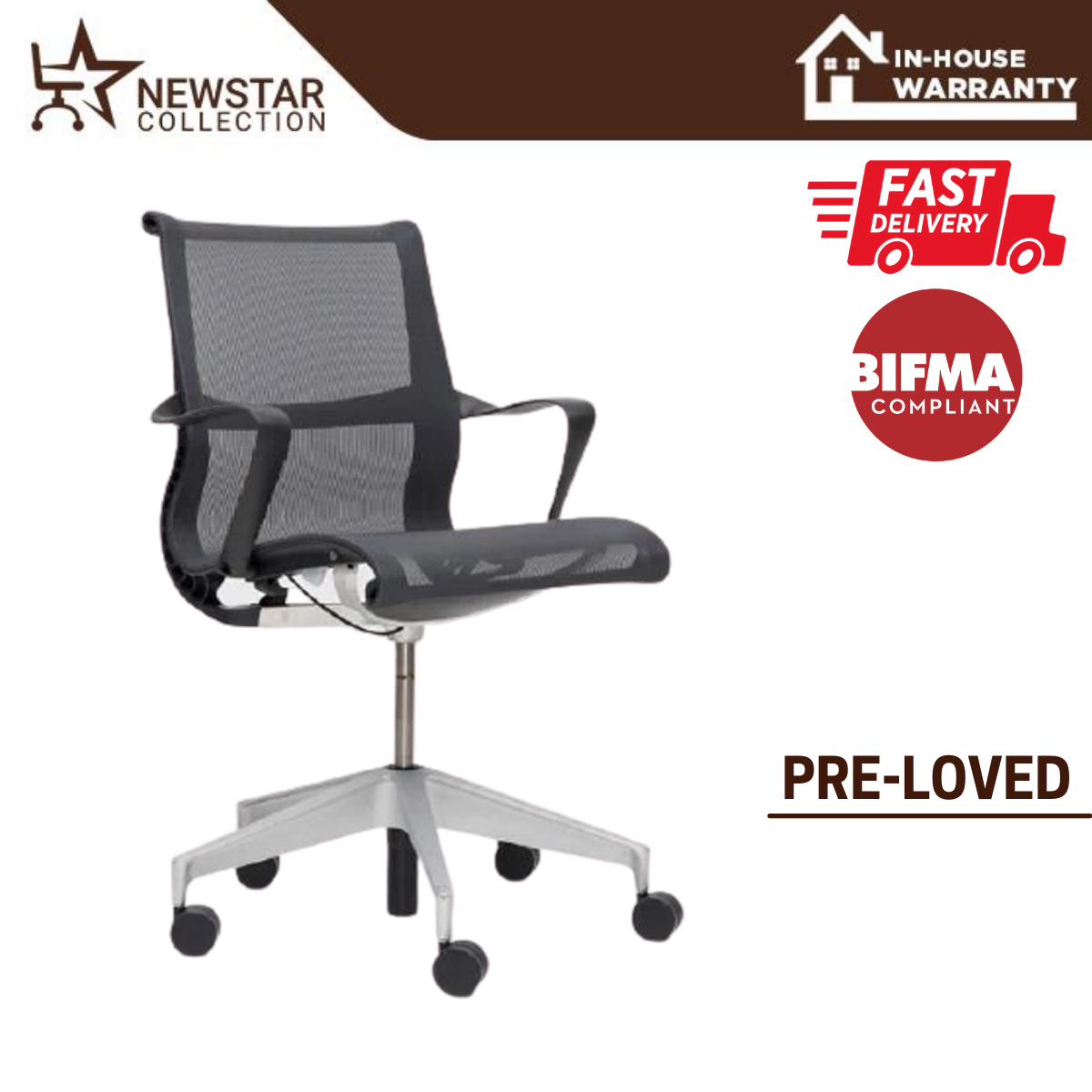 Herman Miller Setu Chair, Office Chair - NewStar Furniture Collection ...