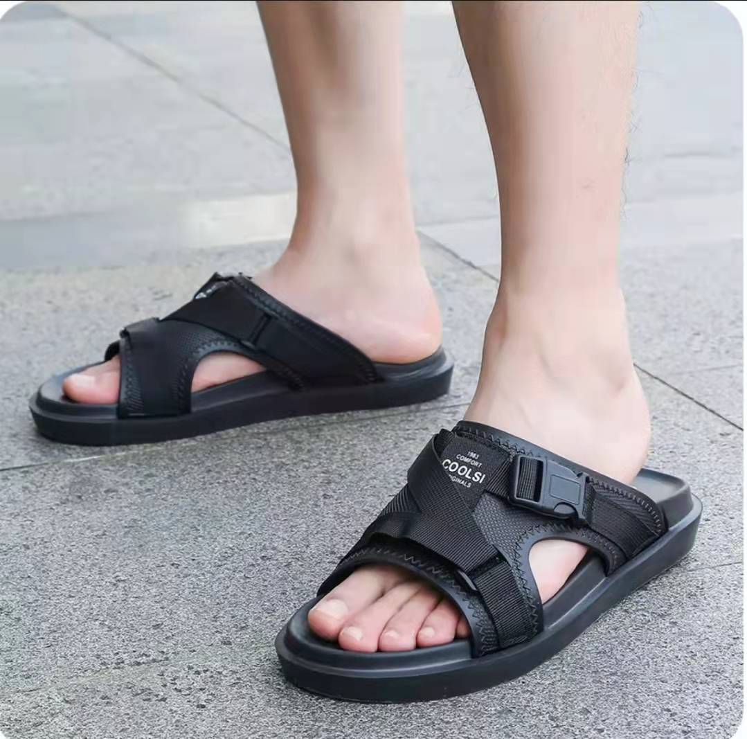 CLOSI Men‘s Bench Shoes Sandals 4 Strap Fashion Summer for Men#8856 ...