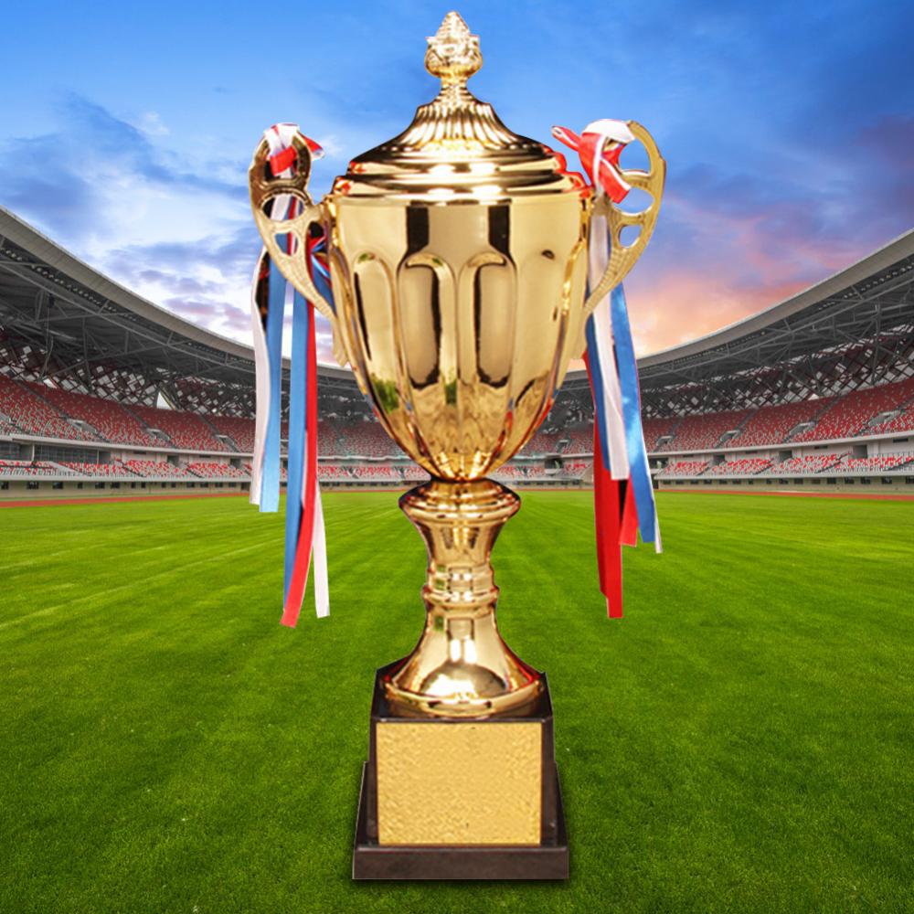 Trophy Cup Metal Trophy Award Large Gold Achievement Trophies Sculpture ...