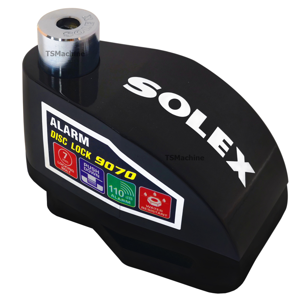 SOLEX 9070 ล็อคดิสมอเตอร์ไซค์ แบบมีเสียงเตือนภัย Alarm Disc Lock ...