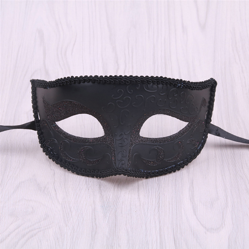 Masquerade Masks for Couple Venetian Woman Lace Men PP Cosplay Costume ...