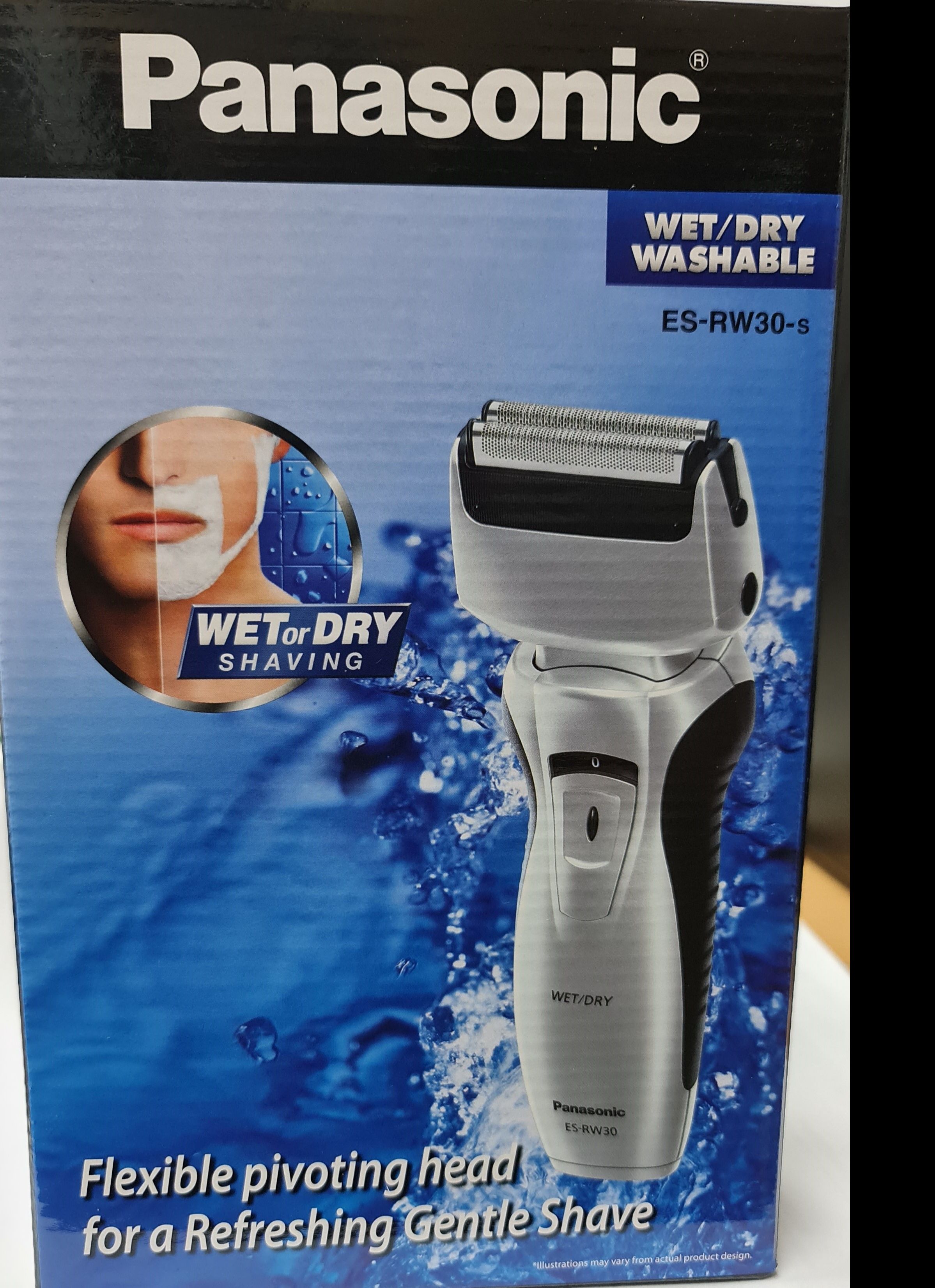 PANASONIC Electric Razor Men's Dual Blade Cordless wet/dry shaver ES ...