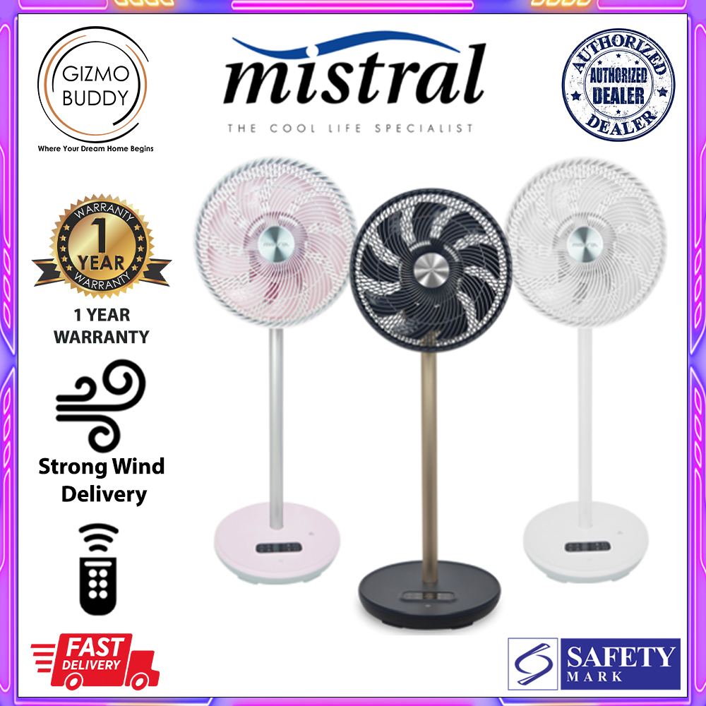 *FREE & FAST DELIVERY* Mistral 12" High Velocity Stand Fan with Remote ...