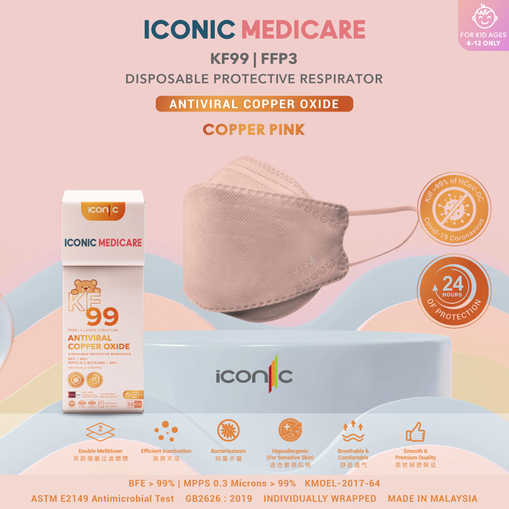 🌈33online🌈NEW ARRIVAL!! READY STOCK!! Iconic Kids KF99｜MPPS 0.3 MICRONS ...