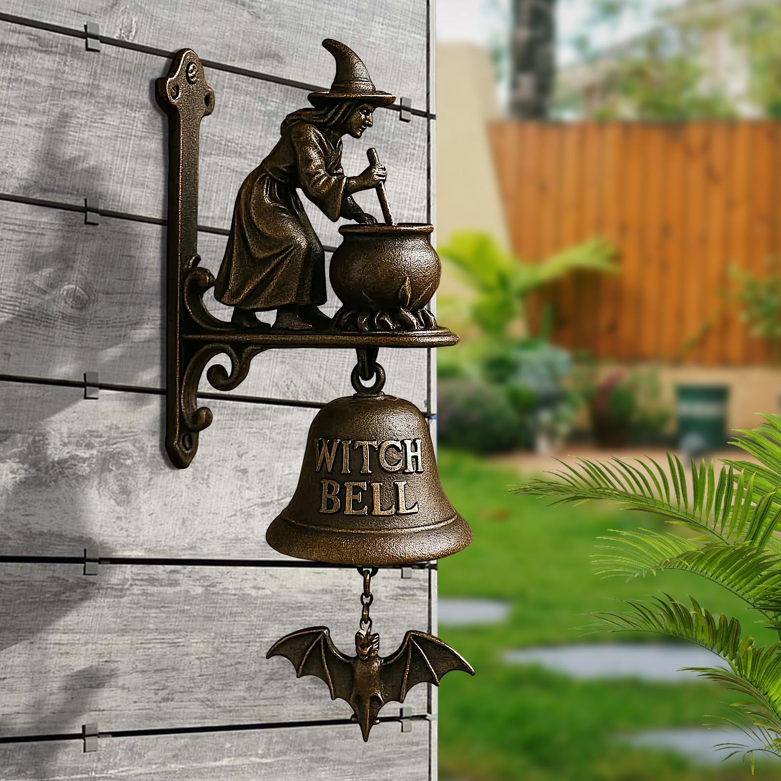 Shop Keepers Bell for Door Opening Witch Dachshund Welcoming Doorbell ...