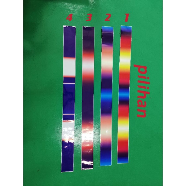 TITANIUM WRAP STICKER Titanium Car Wrapping Half blue Sticker New Wrap ...