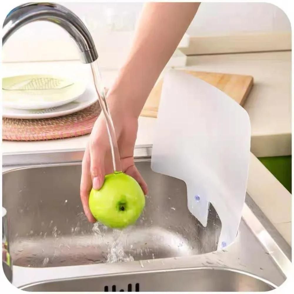 Durable Translucent Kitchen Anti-splash Baffle Resin with Suction Cup ...