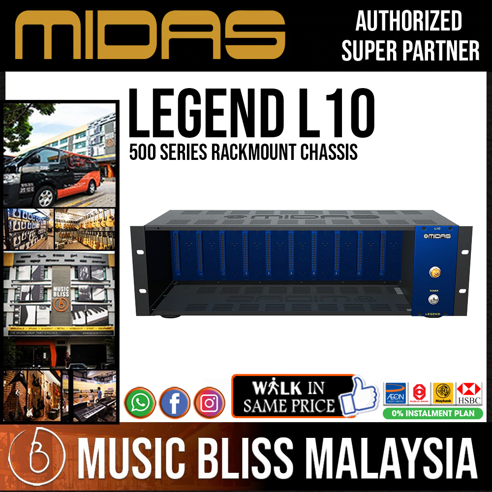 Midas Legend L10 500 Series Rackmount Chassis | Lazada